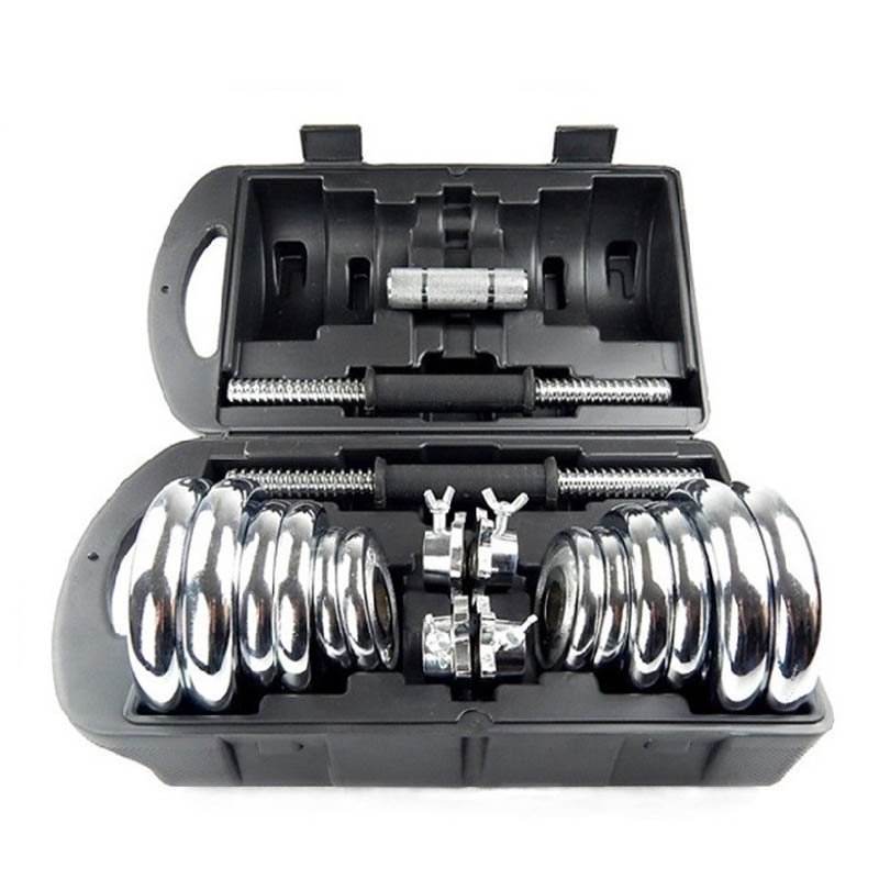 15 20 30 50 kg Electroplate-dumbbell with Box - Gofitstrength