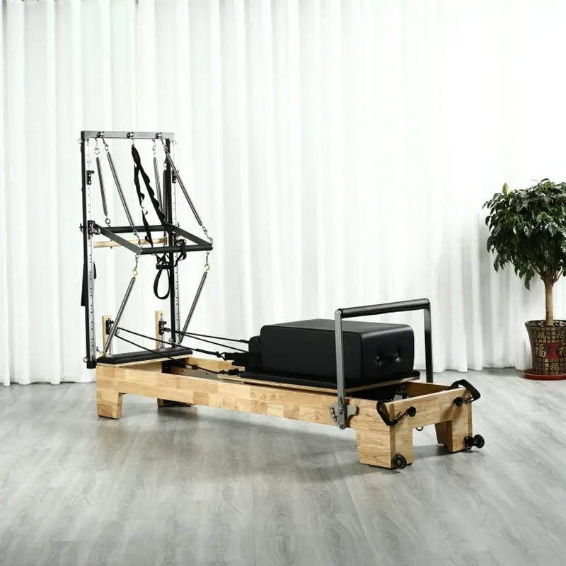 Elite Oak Reformer With Tower - Gofitstrength